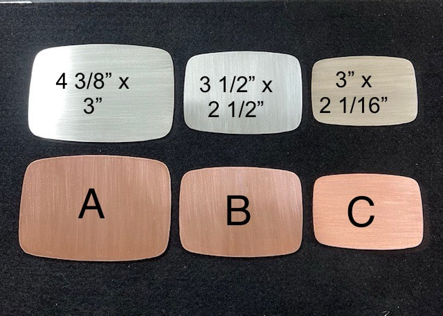 Buckle Blanks - 16 gauge – LRJones Company